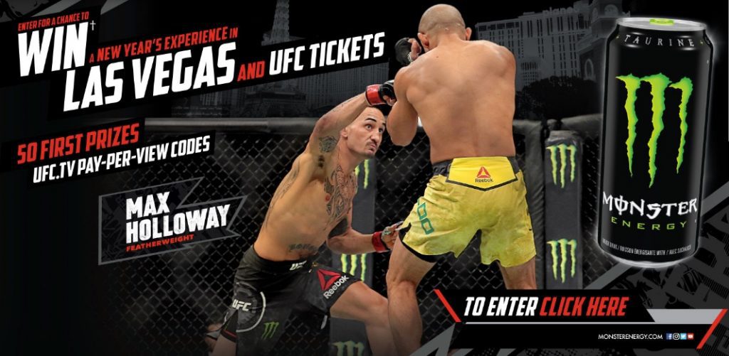 Monster Energy Contest: Win a New Year's Experience in Las Vegas and ...