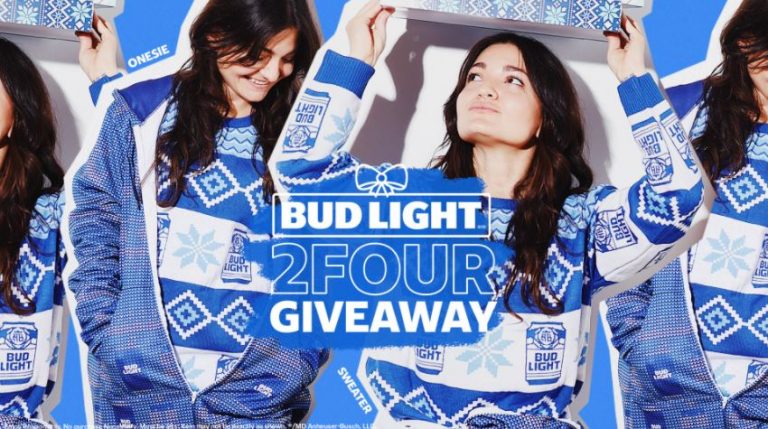 Bud Light 2FOUR Contest: Win 1 of 5 Bud Light Holiday Collections ...