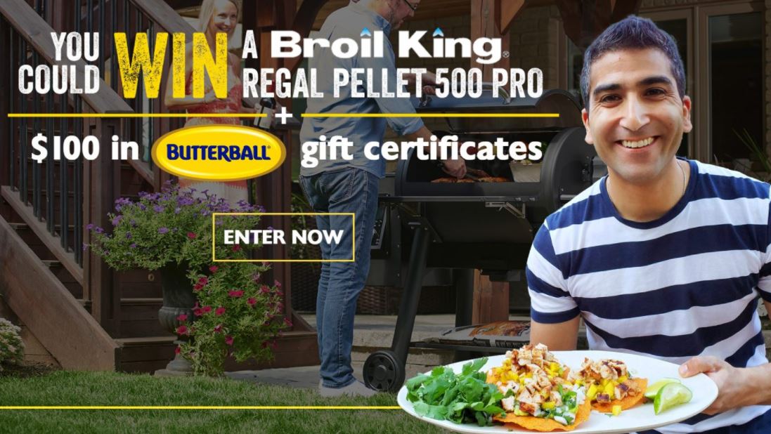 Butterball Contest 2021: Win a Broil King Regal Pellet 500 Pro and more ... Butterball Contest 2021: Win a Broil King Regal Pellet 500 Pro and more ...