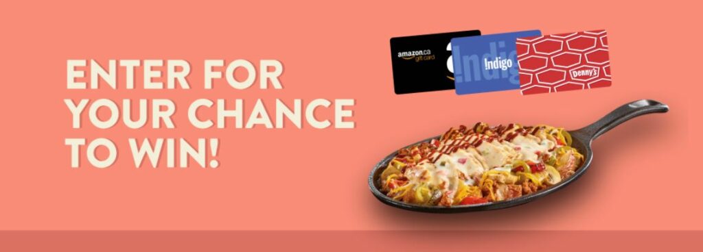 Dennys Canada Contest: Win a $100 Denny’s Gift Card, $100 Indigo Gift ...