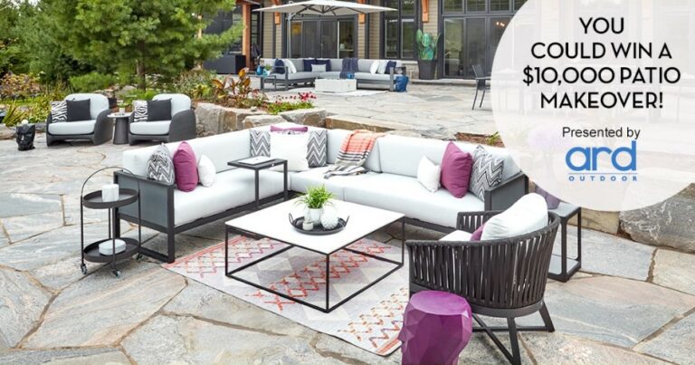 House & Home Contest: Win a $10,000 Patio Makeover thanks to ard Outdoor