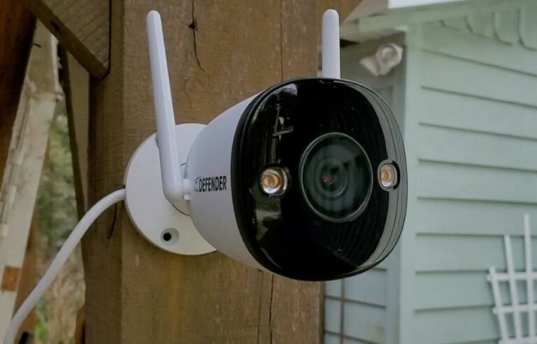 Win a Defender Guard Pro 2K Wi-Fi Security Camera from Best Buy