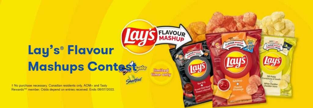 Lay’s Flavour Mashups Contest: Win a $2,000 cash prize