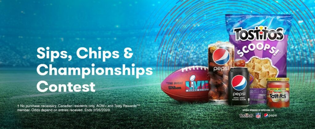 Tasty Rewards Sips, Chips & Championships Contest: Win $1,000 cash ...