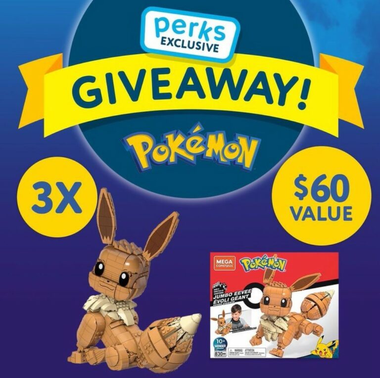 National Pokémon Day Contest: Win 1 of 3 Mega Construx Pokémon Jumbo ...