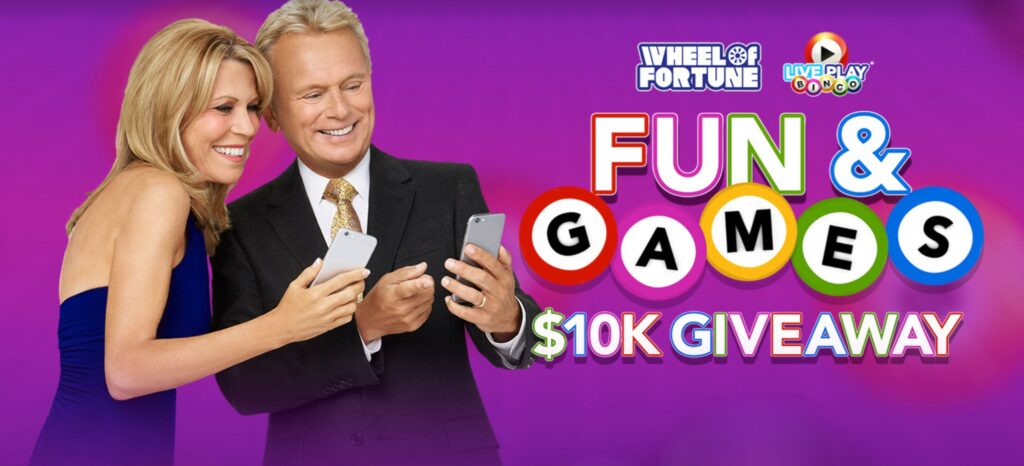 Wheel of Fortune Bingo Fun & Games Giveaway: Win $10,000 cash prizes ...