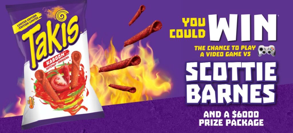 Takis Contest 2023: Win a $6000 gaming prize pack and play with Scottie ...
