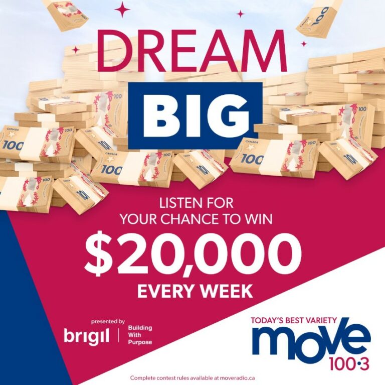 MOVE Dream Big Contest: Enter the dream big keyword and win $20,000 ...
