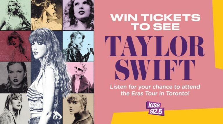 Kiss 92.5 Taylor Montage Contest: Enter the songs and win tickets to ...