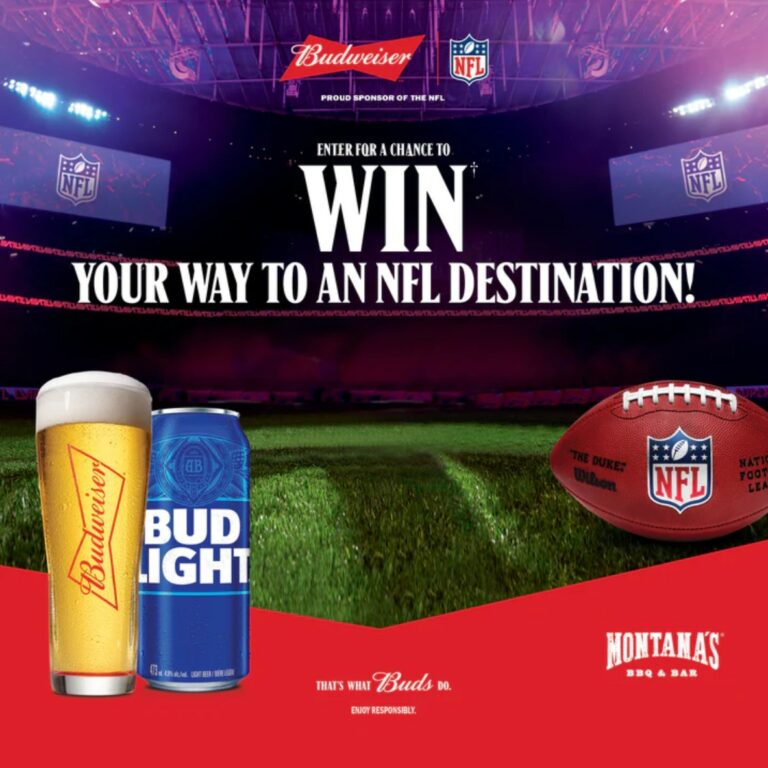 Budweiser NFL Trip Contest 2023: Win a trip to an NFL game in Miami ...