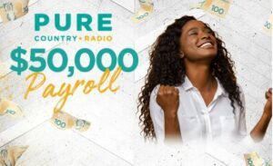 Pure Country $50,000 Payroll Contest: Enter the keywords and win daily ...