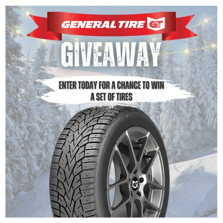 General Tire Giveaway: Win a complete set of General Tires valued at ...