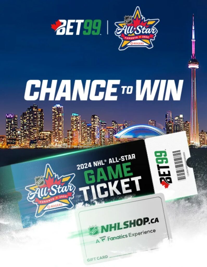 BET99 Contest: Win a 2024 Rogers NHL All-Star experience | Contests in ...