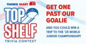 Timber Mart Top Shelf Trivia Contest: Win a trip to the 25' World ...
