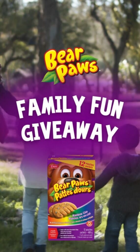 Win a prize pack of Family Sized Bear Paws Rainbow Chip cookies ...