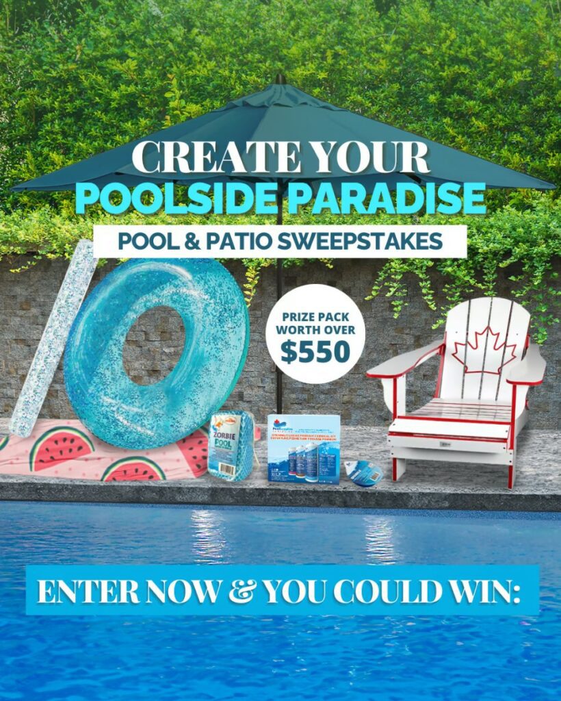 Pool Supplies Create Your Pool Paradise Contest: Win a Pool and Patio ...