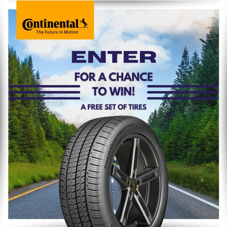 Continental Tire Contest: Win a brand new set of high-performance tires ...