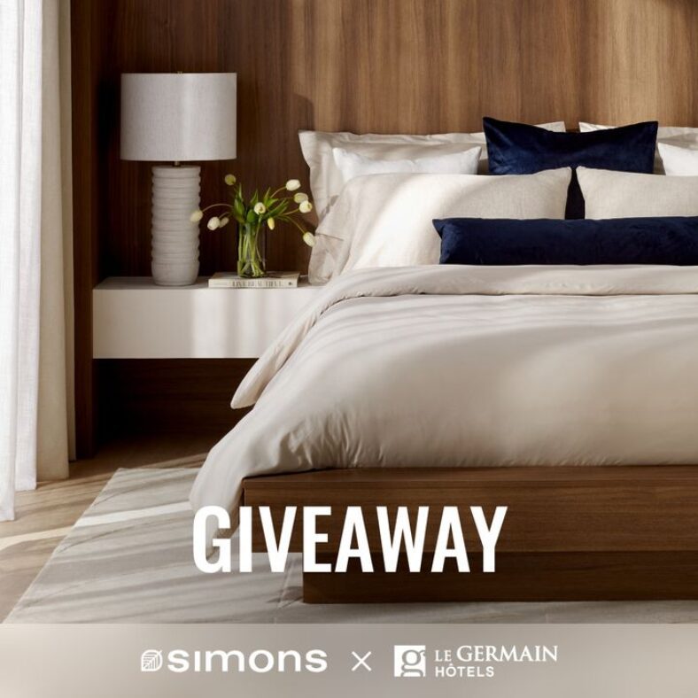 Simons and Le Germain Hotels Contest: Win a luxurious 1-night stay at a ...