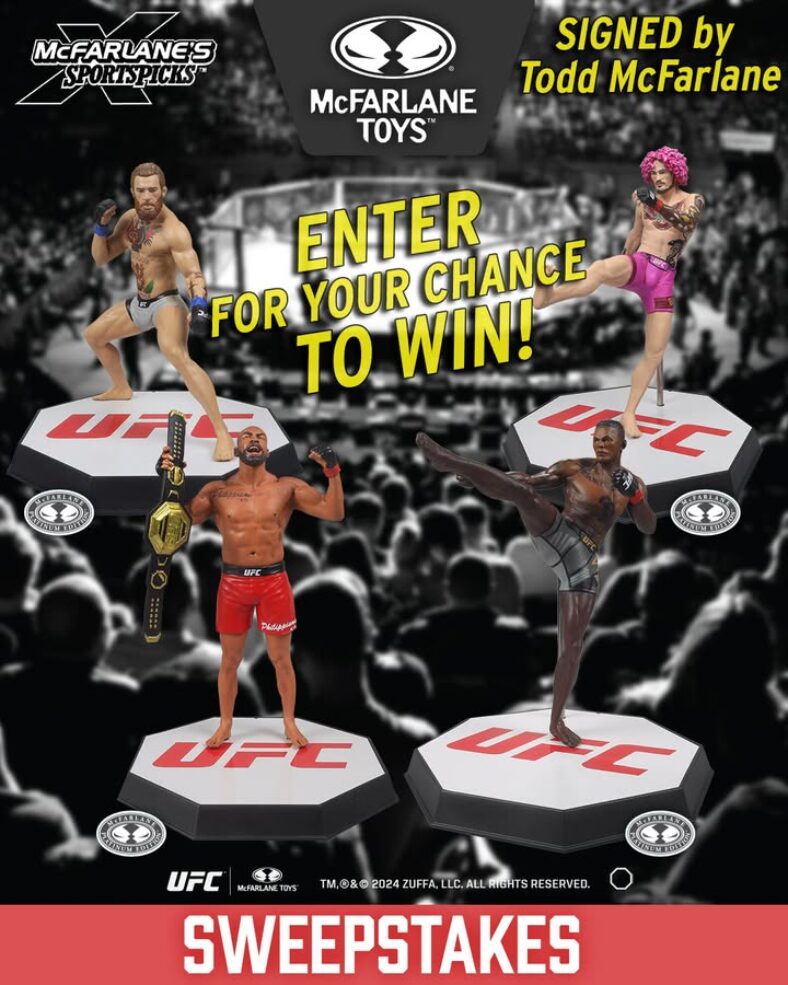 McFarlane Toys Giveaway: Win a UFC Prize Pack Signed by Todd McFarlane ...
